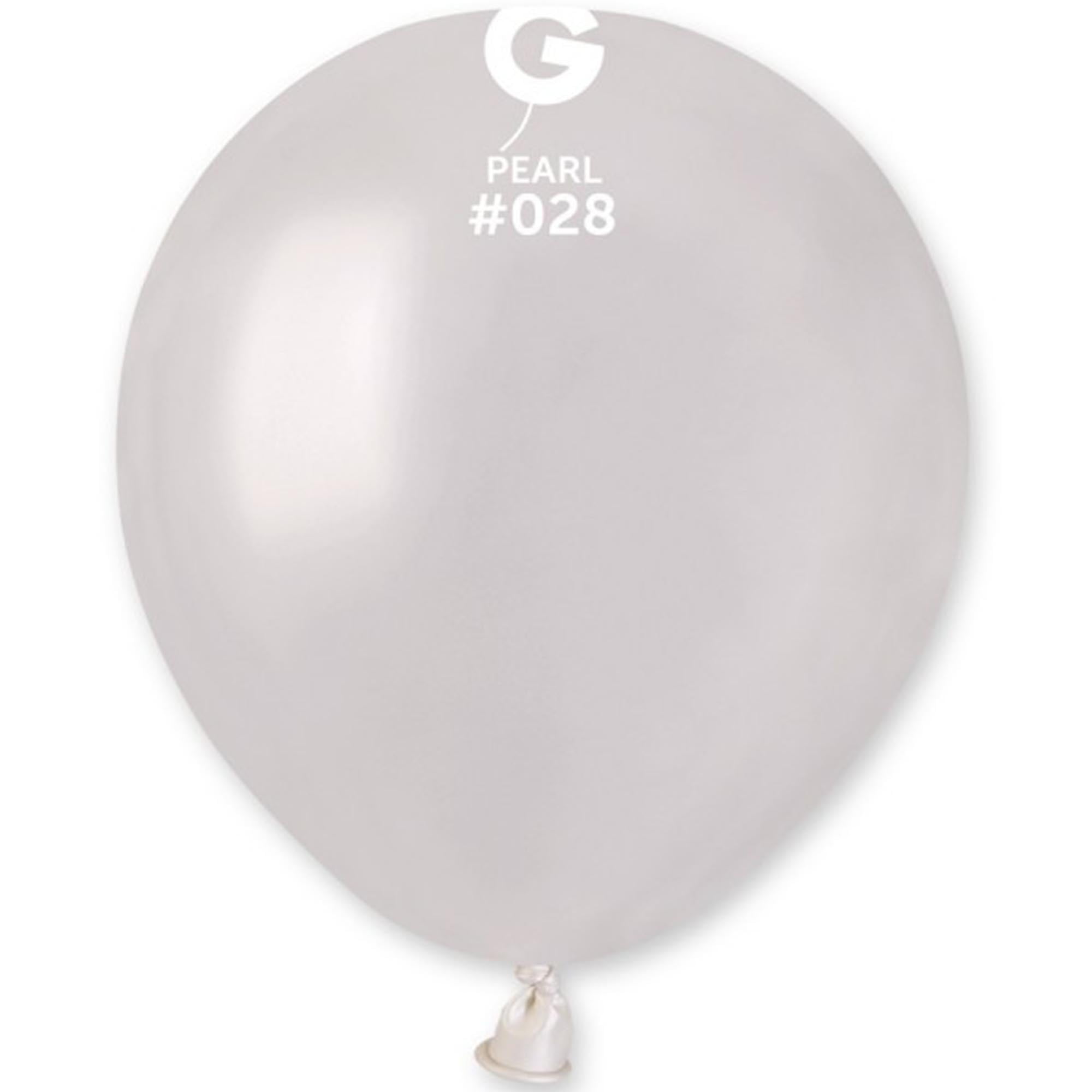 Gemar - 5 Metallic Pearl Latex Balloons #028 (100pcs) - Walmart.com