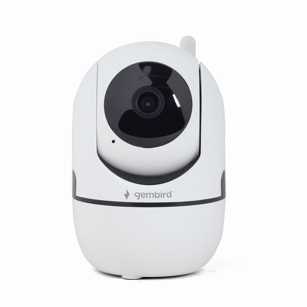 Gembird Smart Rotating WiFi Camera, 1080p, White Brand - Walmart.com