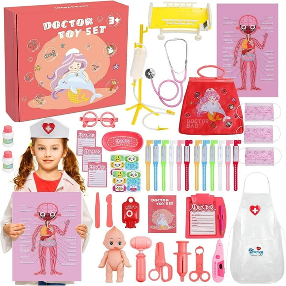 Child's Doctor Kit Real Stethoscope