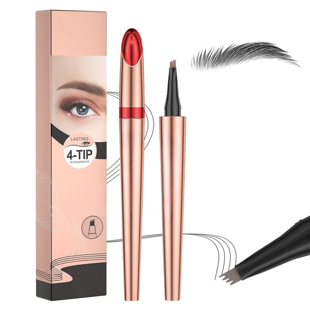 Gemegraclee 2024 New 3D Microblading Eyebrow Tattoo Pencil 4 Fork Tip ...