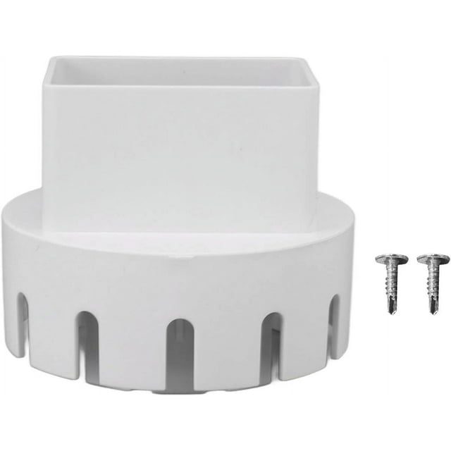 Wewean Downspout Adapter Plastic Drain Adapter Replacement Downpipe ...