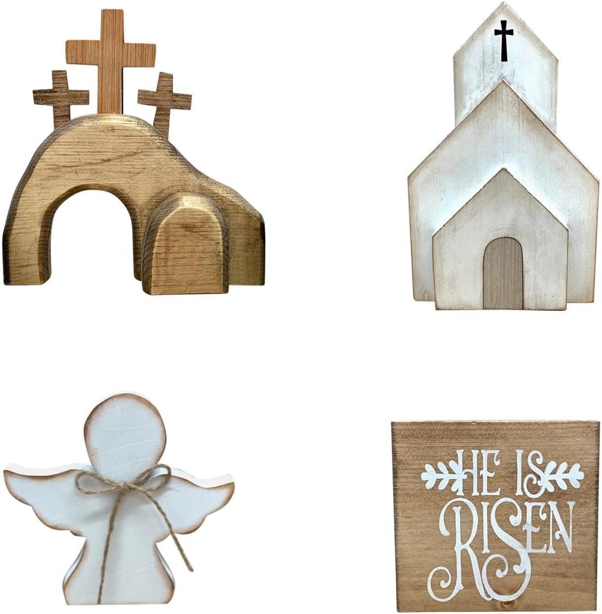 Gemegraclee Easter Resurrection Scene Set, The Empty Tomb Easter Scene ...