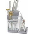 Gemegraclee Knife Storage Stand Knife Block Utensil Holder with ...