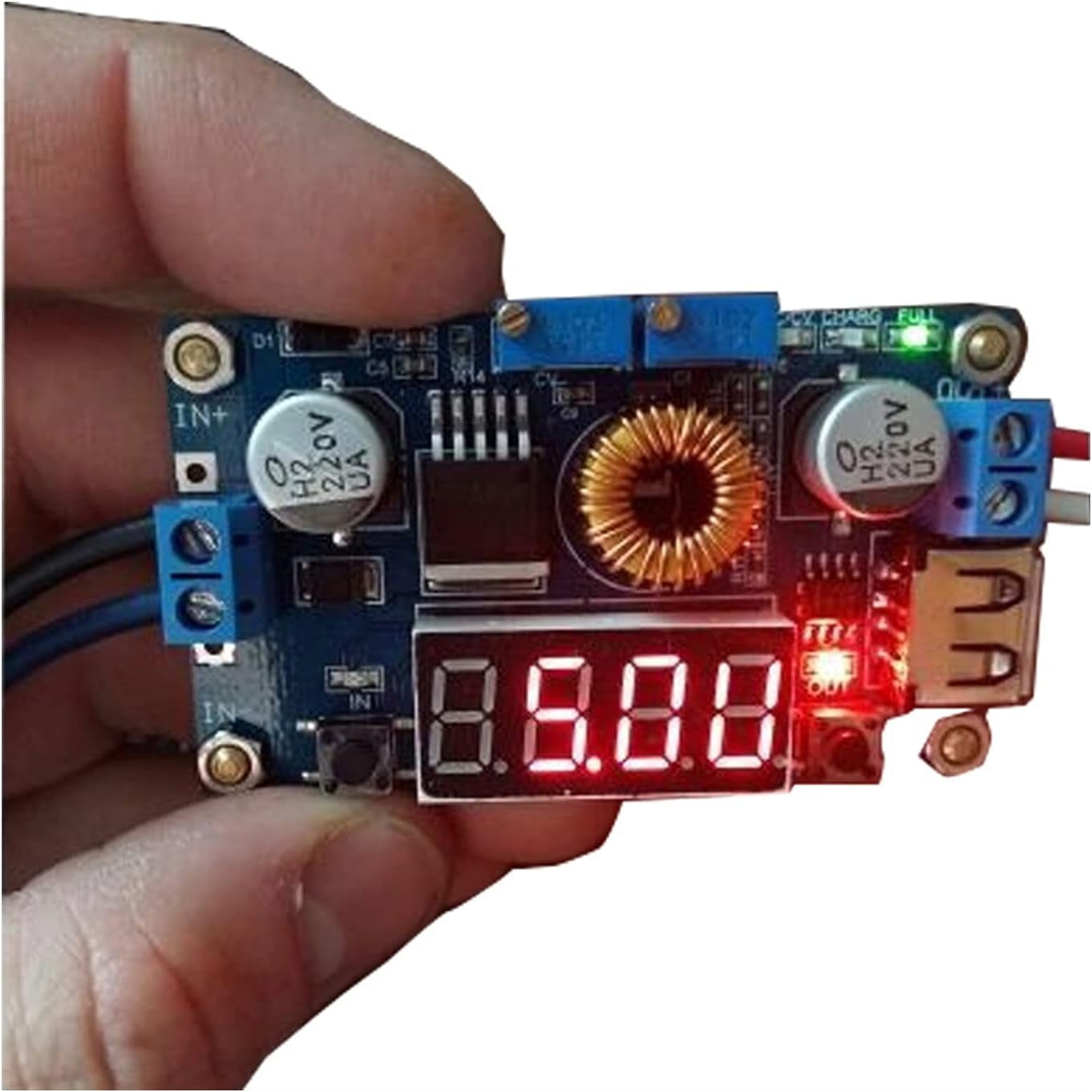 Gemegraclee Step Down Buck Converter DC-DC 1.2-32V 5A Constant Voltage ...