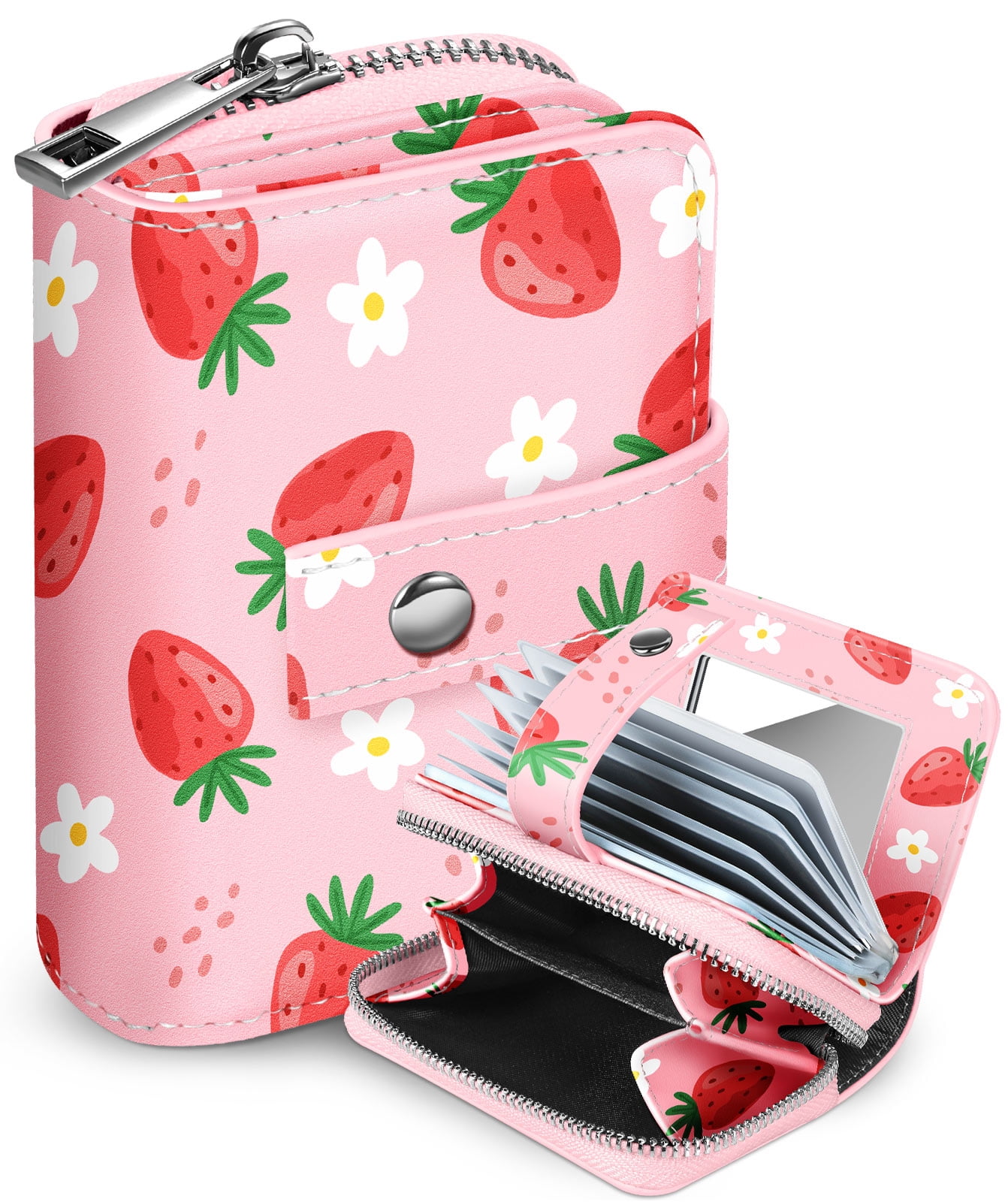 Gemfits Wallets Organizer Purse Girly Aesthetic Unique Zipper Credit ...