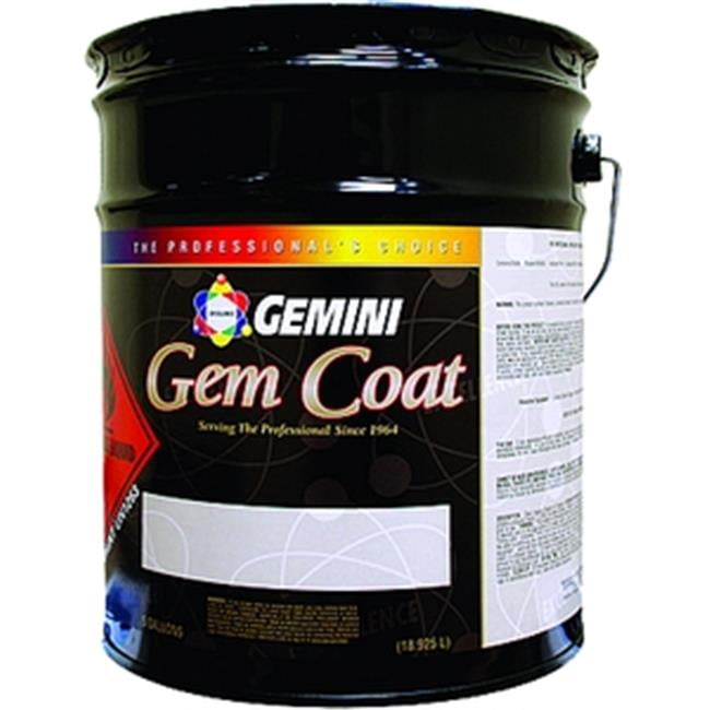 Gemini 181-5 5 Gallon, High Solids Rubbed Effect Lacquer Gem Coat ...