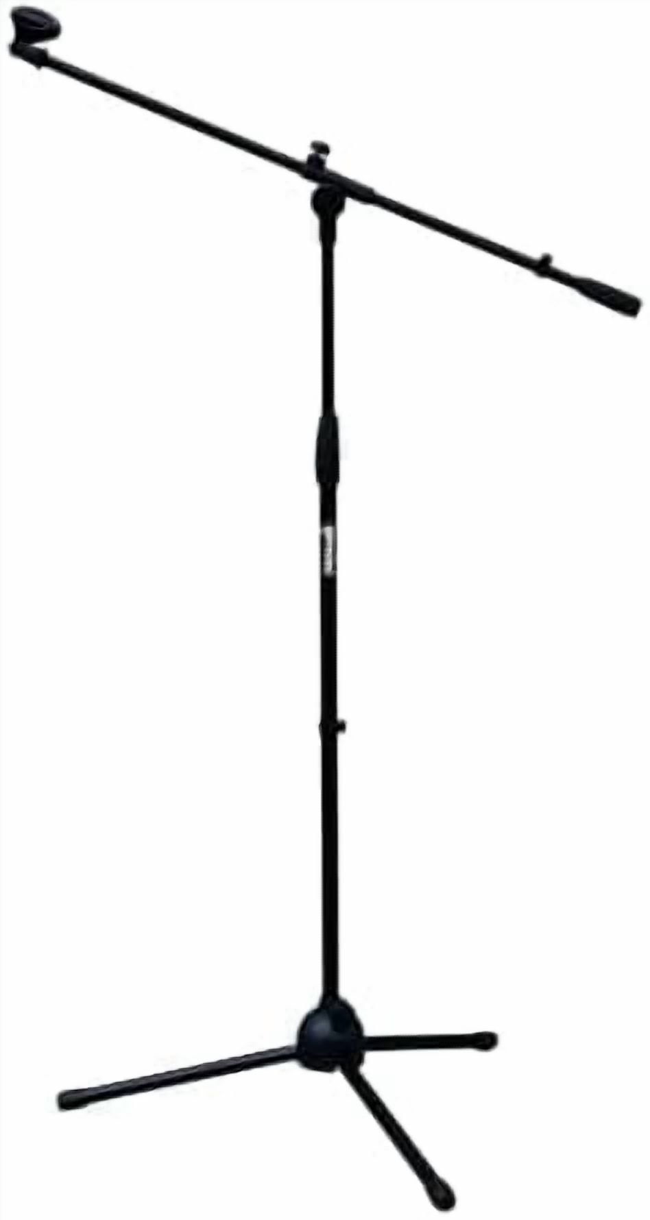 Gemini Adjustable Boom Microphone Stand - Heavy Duty Metal Tripod with ...