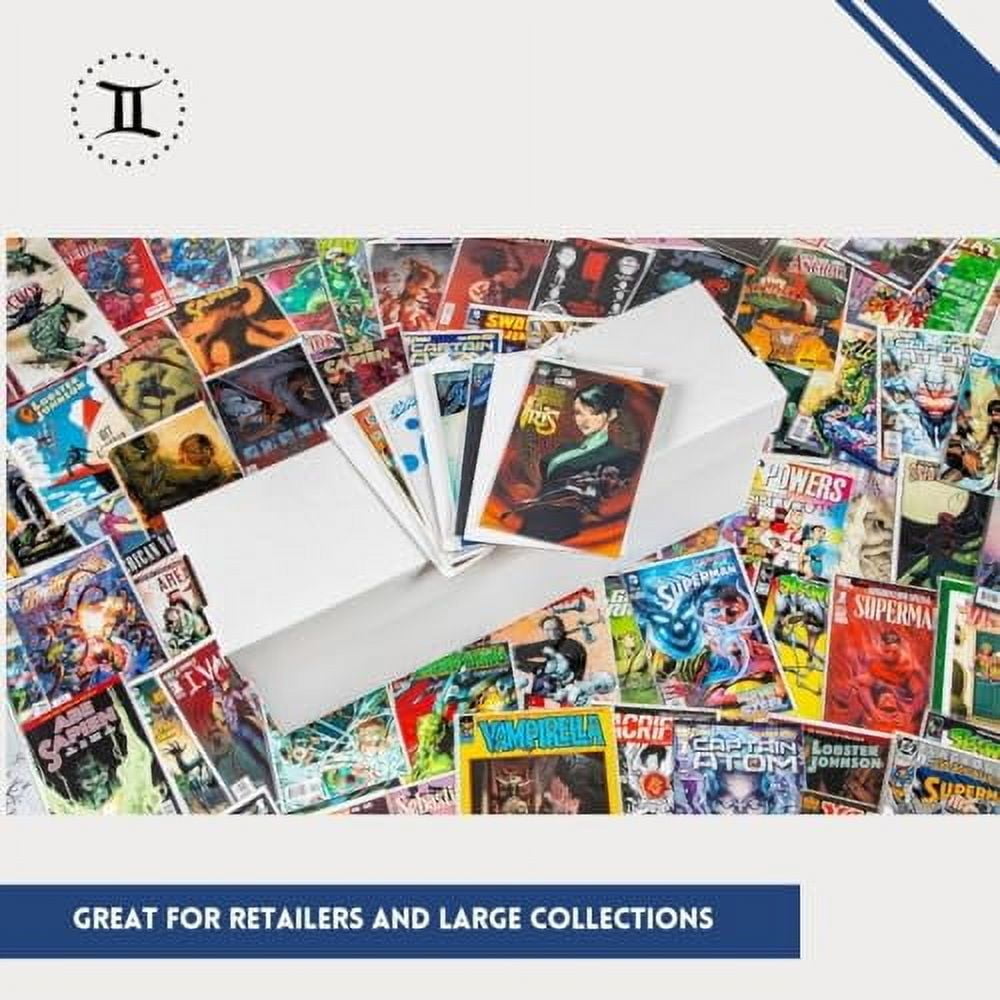 Gemini Comic Book Box Dividers | Pack of 200 | Cardboard Dividers for ...