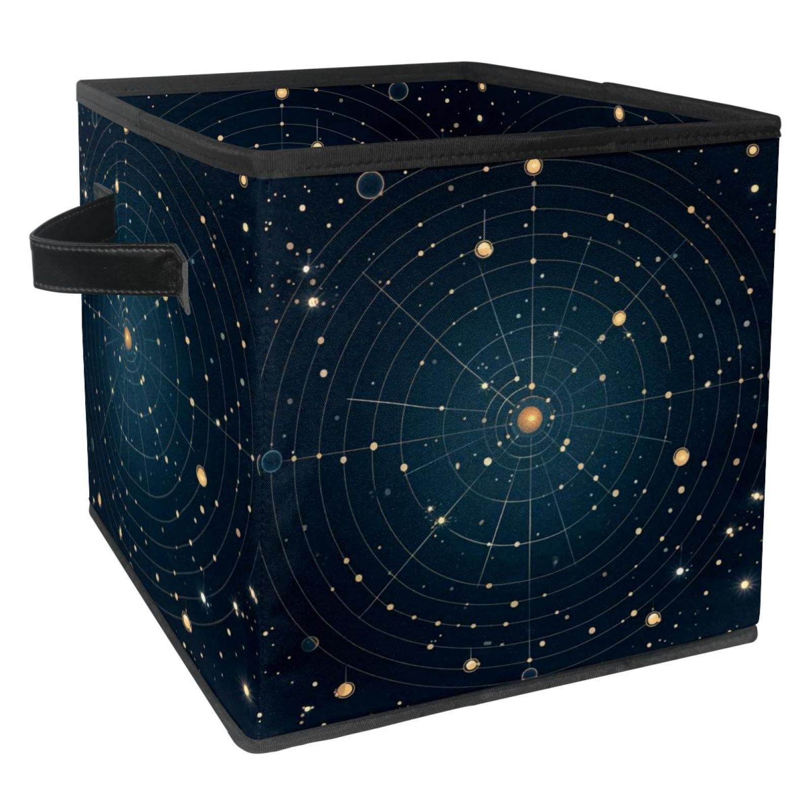 Gemini Constellation Foldable Clothes Storage Bins with Handle 10.8"x10 ...