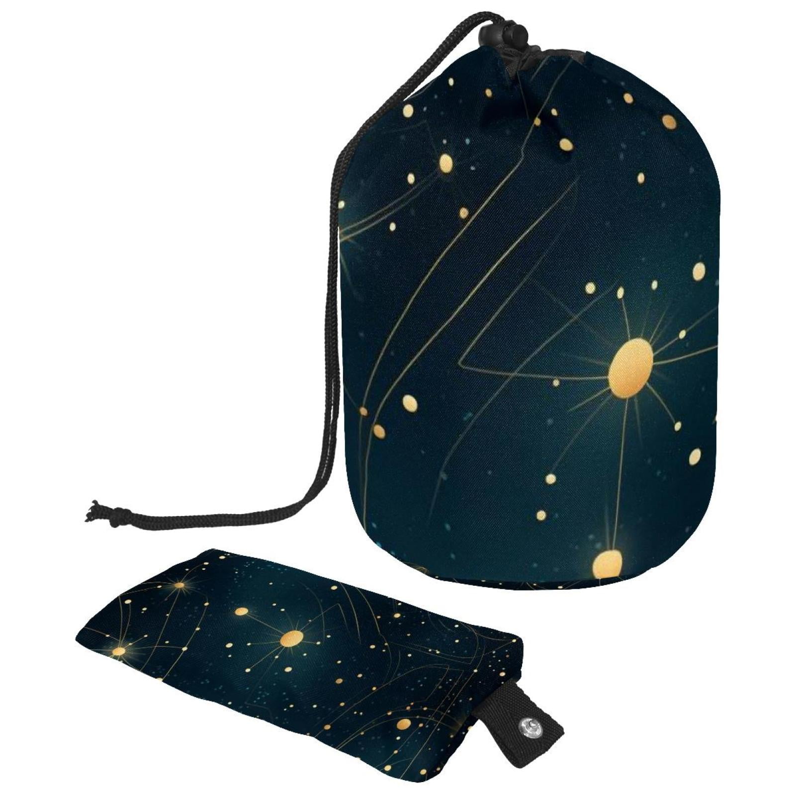 Gemini Constellation Portable Drawstring Foldable Travel Laundry Bags ...