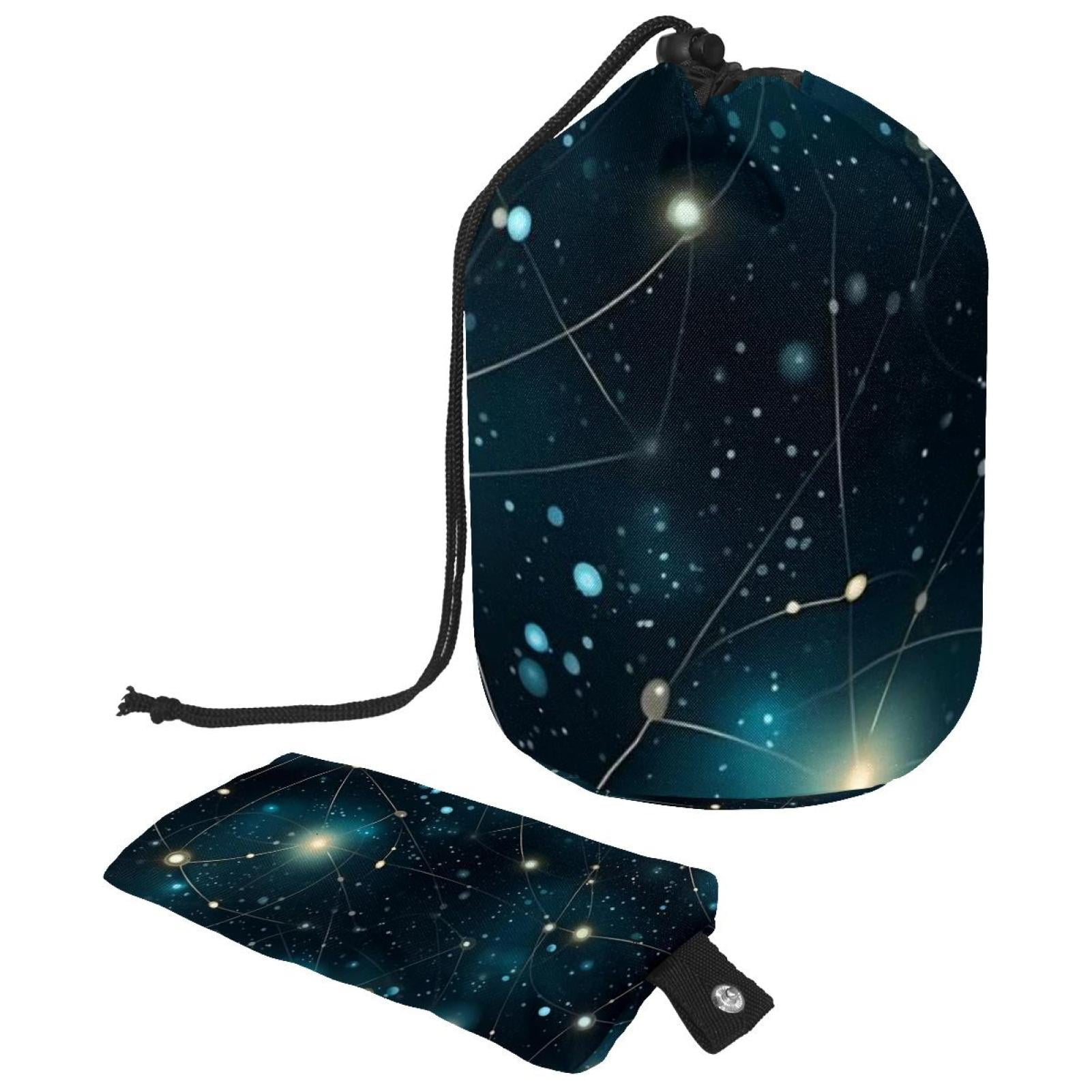 Gemini Constellation Portable Drawstring Wash Bag Shower Bags Mesh Bags ...
