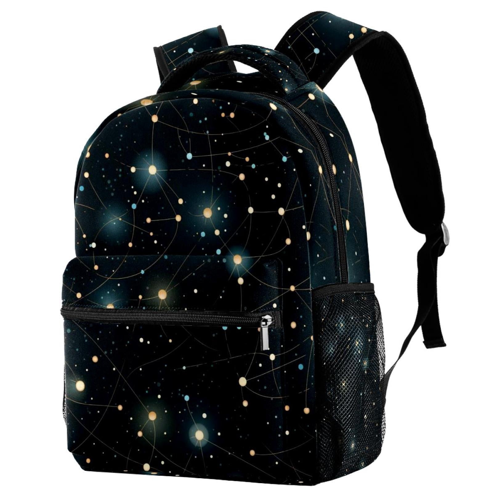 Gemini Constellation Stars Casual Backpacks Lightweight Premium ...