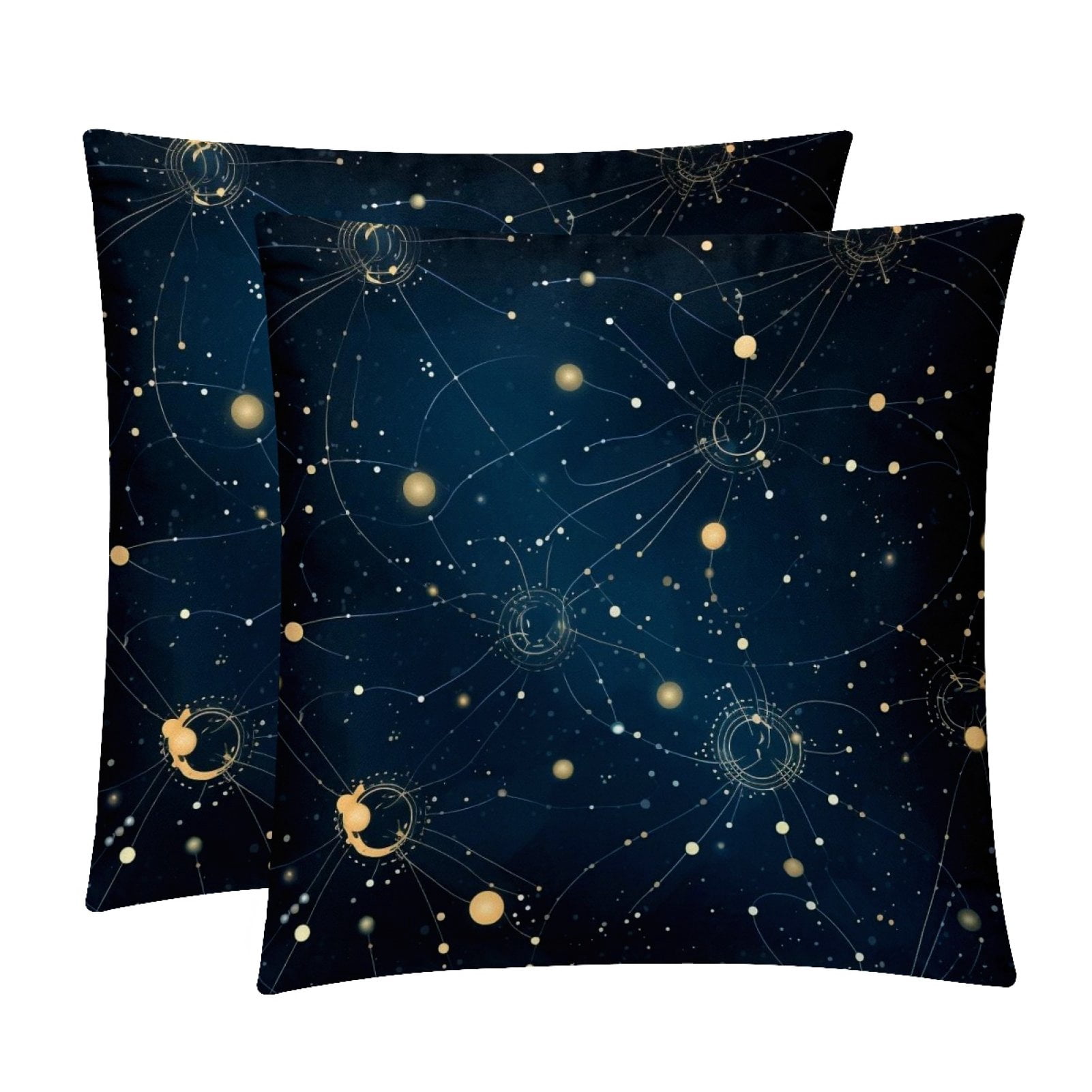 Gemini Covers - Set of 2 - 16x16, 18x18, 20x20 Inches - Unique Patterns ...