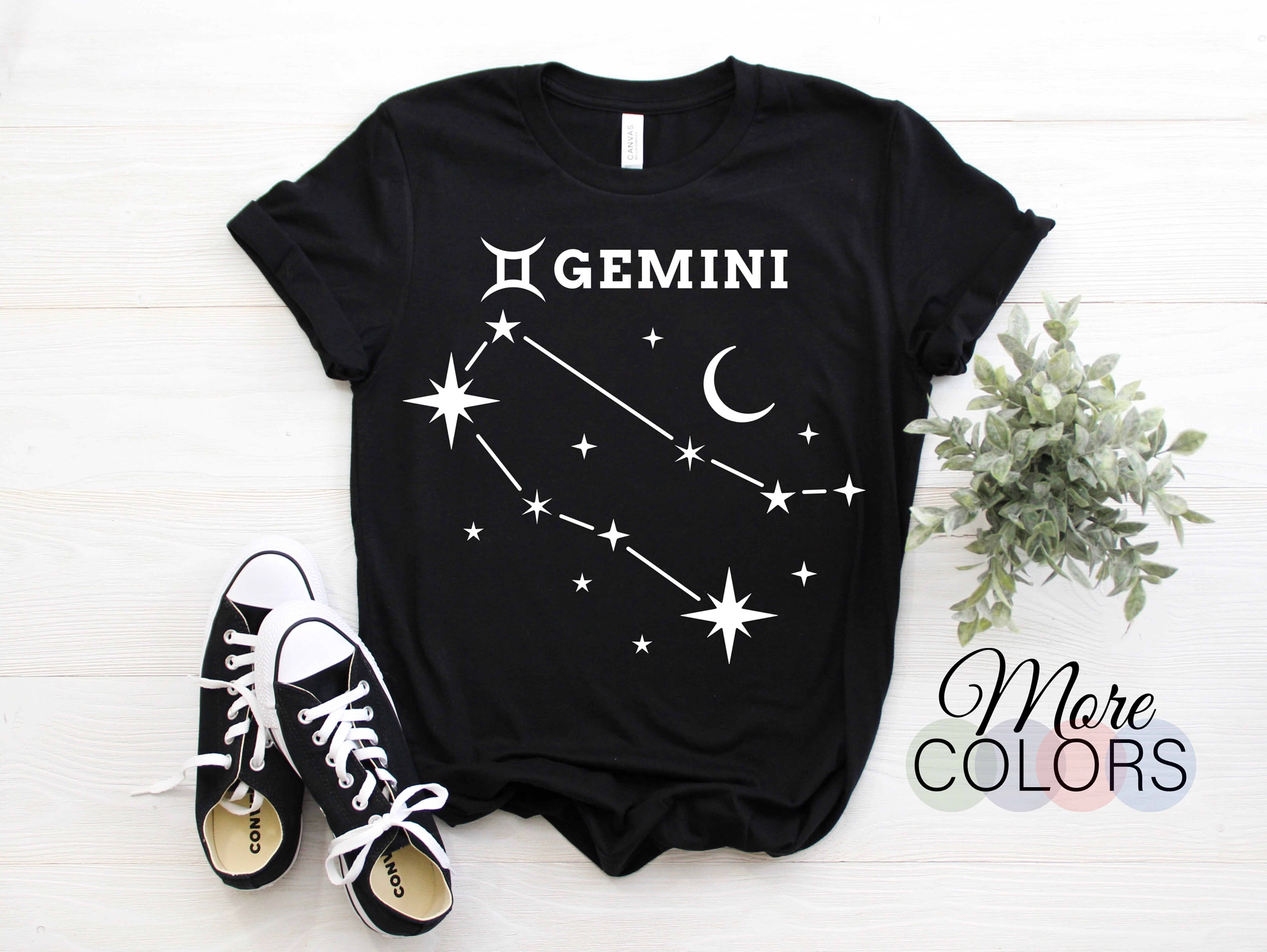Gemini Facts Traits Horoscope Zodiac Astrological Sign T-Shirt, Born On ...