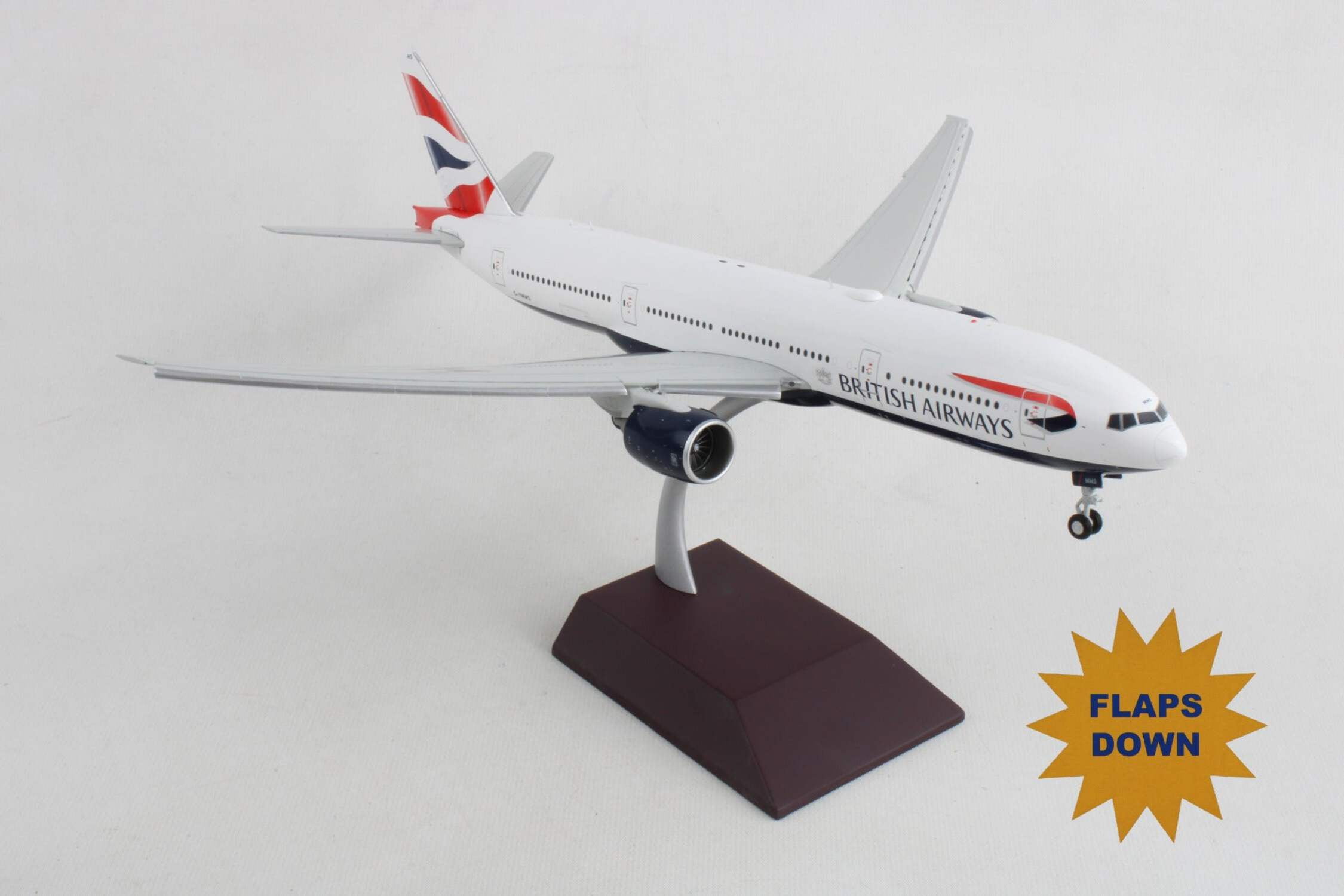 Boeing 777-200ER Commercial Aircraft "British Airways" White with ...