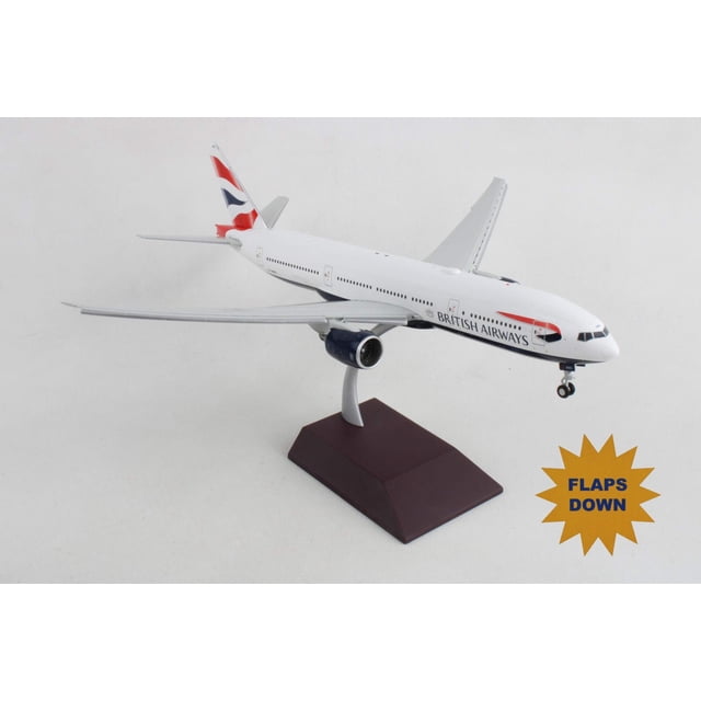 Boeing 777-200ER Commercial Aircraft "British Airways" White with ...