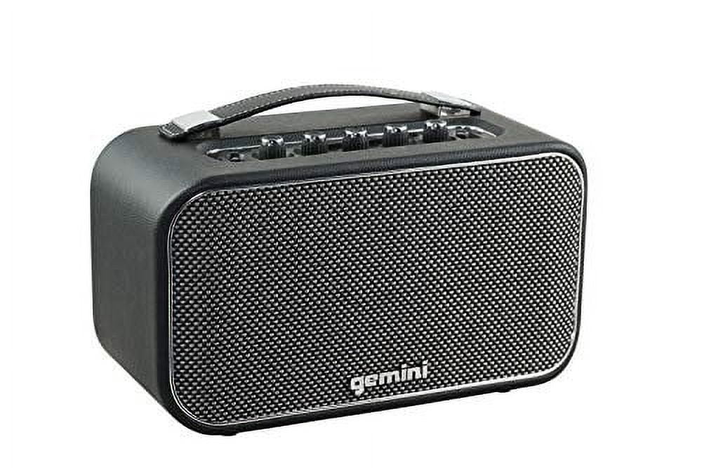 Gemini GTR-300 Portable Bluetooth Speaker, 60 Watts, Guitar and ...