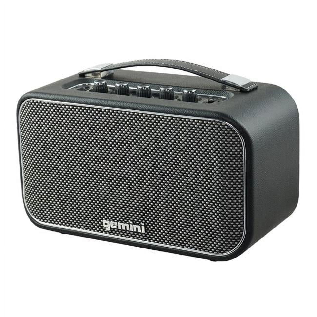 Gemini GTR-300 Portable Bluetooth Speaker (60 Watts, Guitar and ...