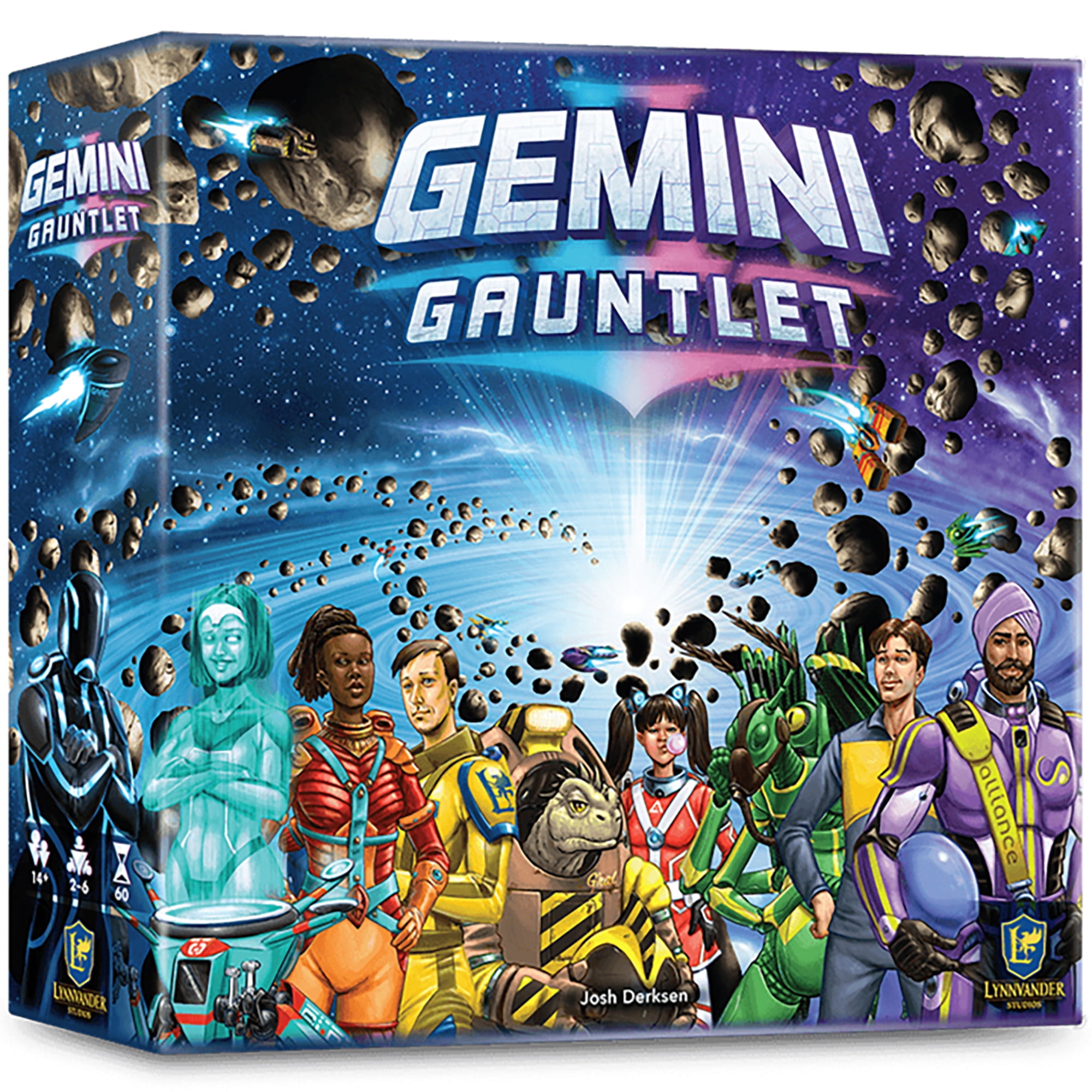 Gemini Gauntlet - Galaxy Racing Board Game, Ages 14+, 2-6 Players, 60 ...