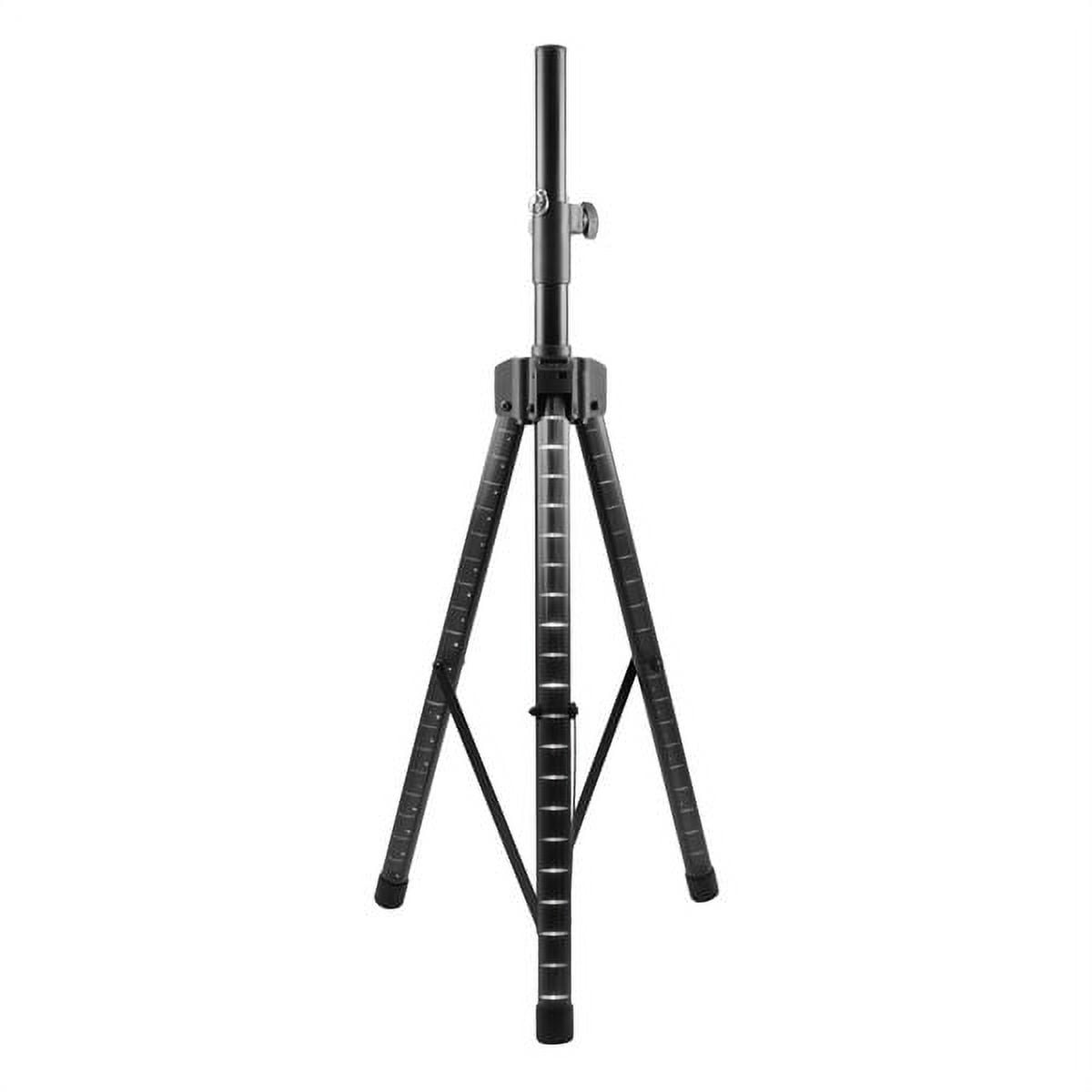 Gemini STL-100 DJ Audio Adjustable LED Lit Tripod PA Speaker Stand ...