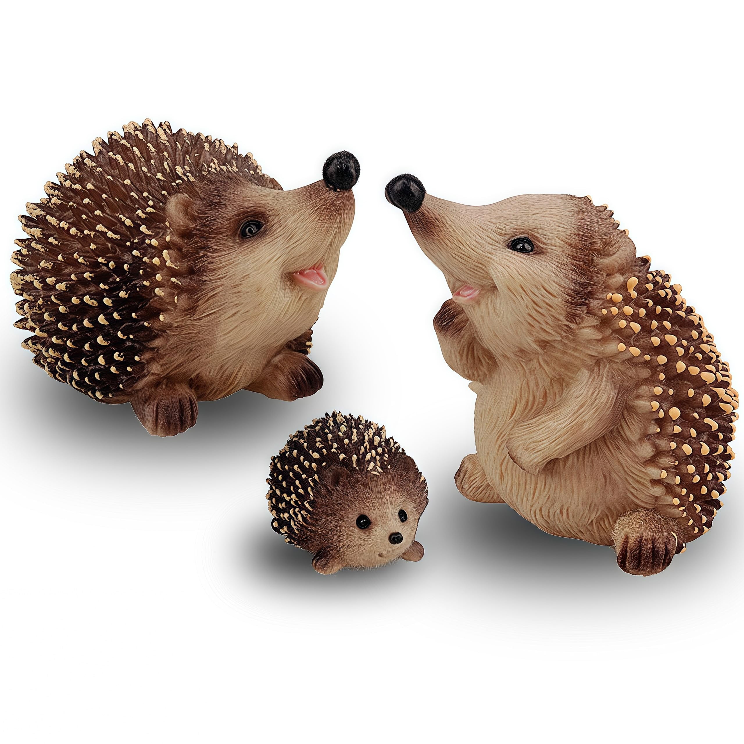 Gemini&Genius Hedgehog Animal Toys for Kids, Jungle Hedgehog Family ...
