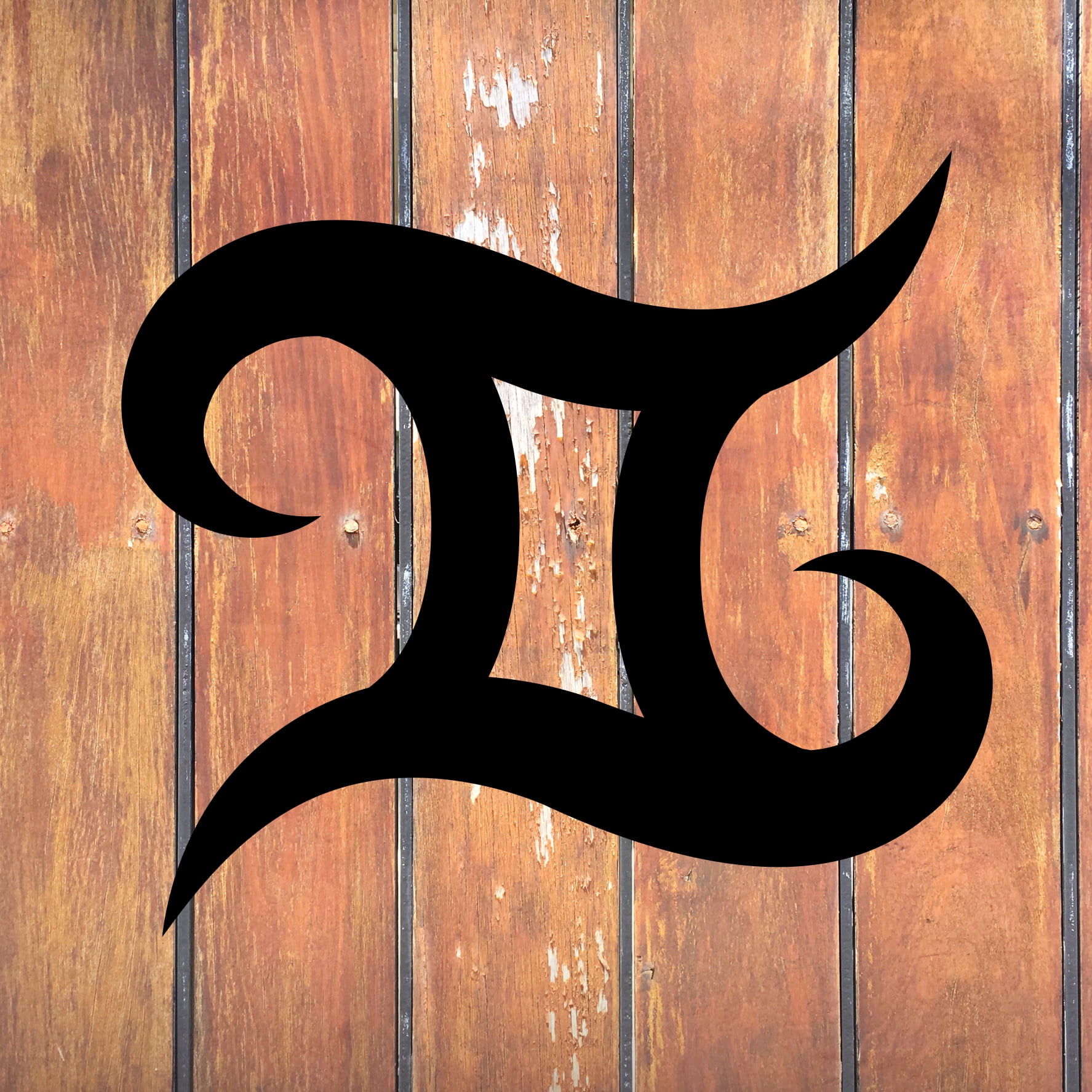 Gemini Horoscope Symbol - Beautiful Solid Steel Home Decor Decorative ...