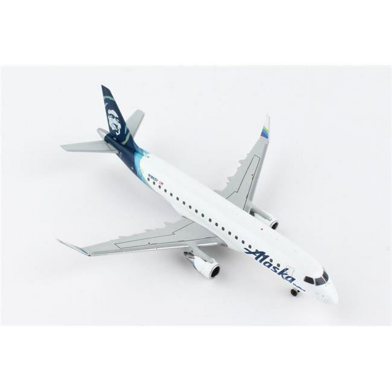 Gemini Jets GJ2038 1-400 Scale Registration No.N186SY Alaska E170-200LR ...