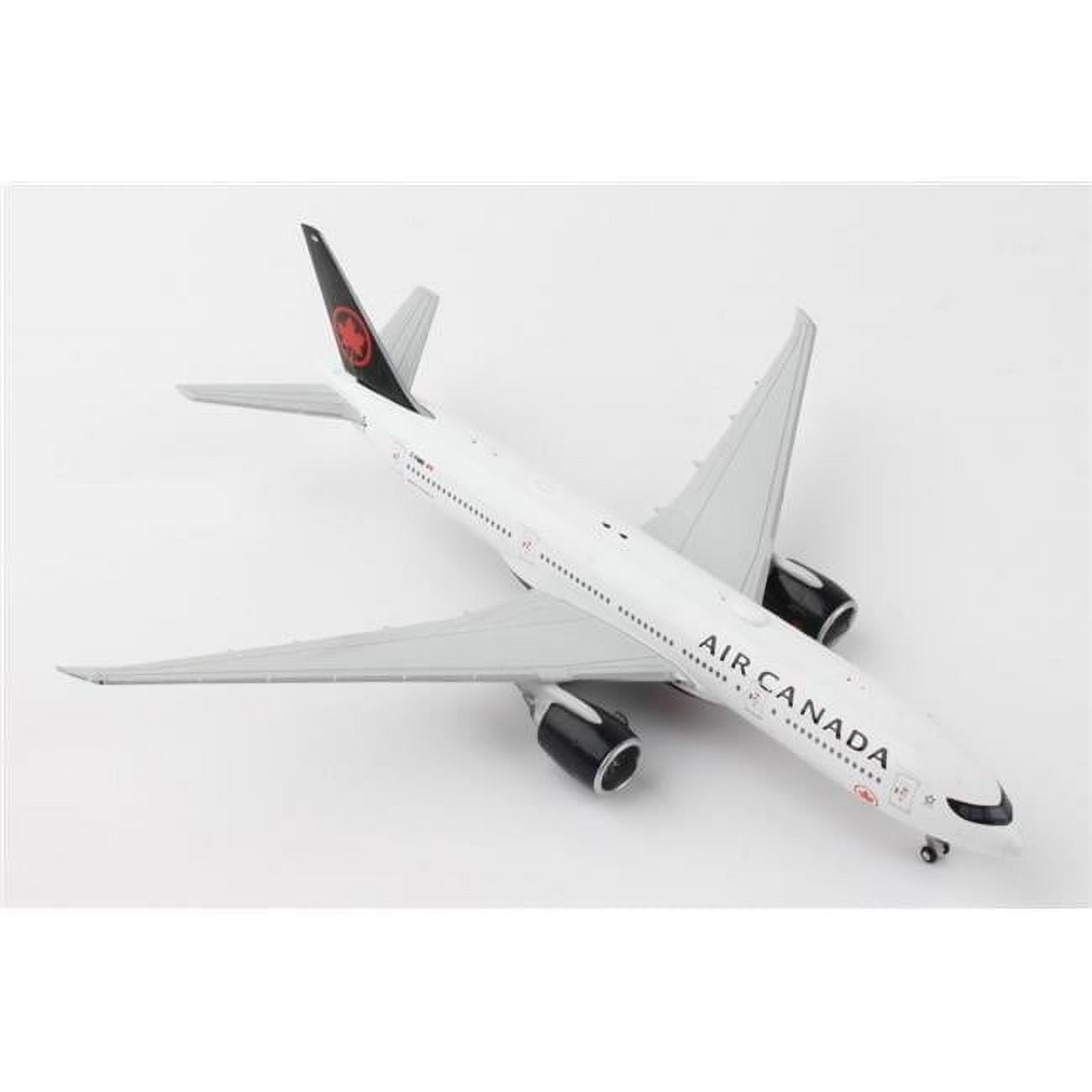 Boeing 777-200LR Commercial Aircraft Air Canada White with Black Tail 1 ...