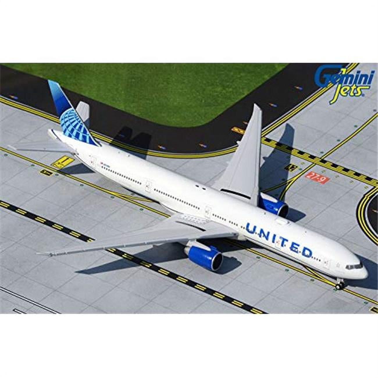 Gemini Jets GJ1922 United Airlines Boeing 777-300ER Scale 1-400 ...