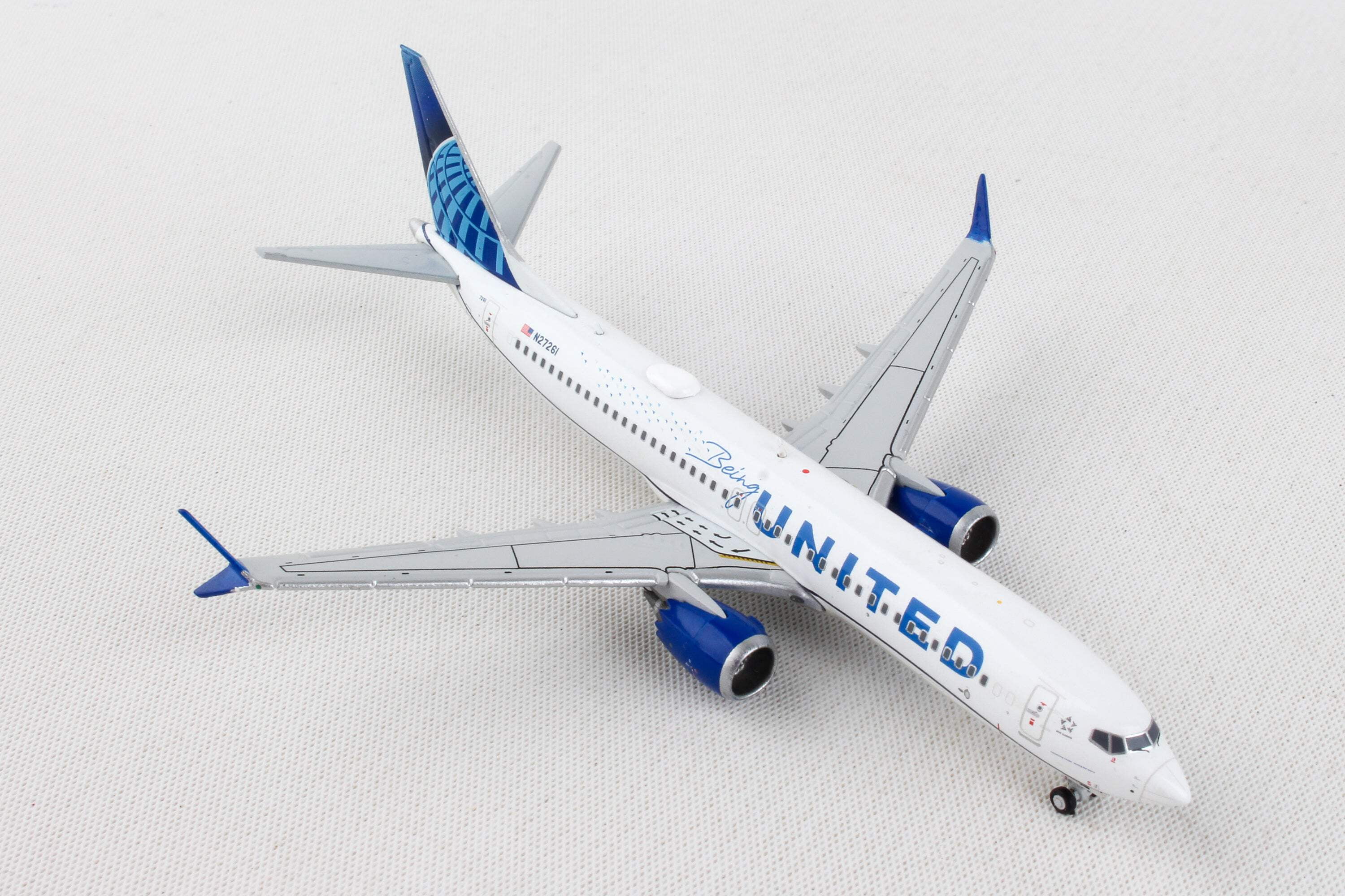 GeminiJets Realistic Toy Plane Replica - Boeing 737 MAX 8 United ...