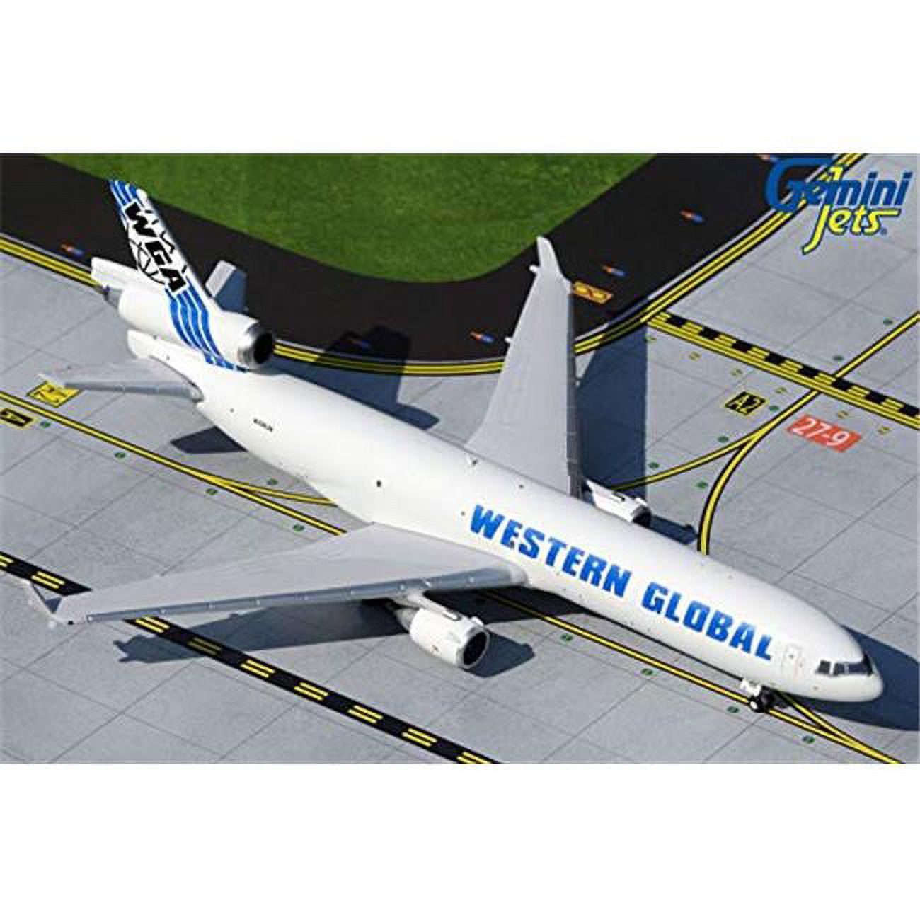 Gemini Jets Western Global Airlines MD-11F Scale 1-400 Airplane Model ...