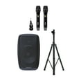 Gemini Professional Adjustable Tripod Speaker Stand with Color-Changing ...