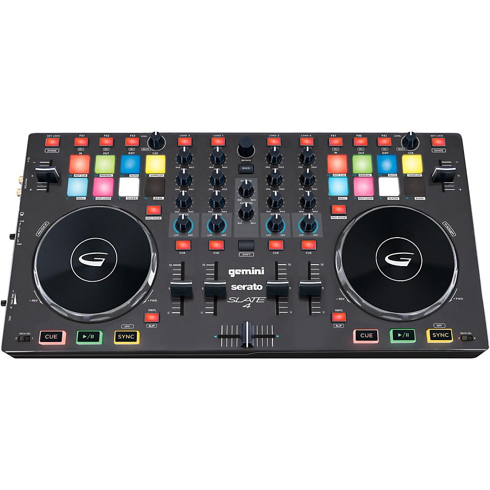 SLATE 4: 4-Channel Slim Serato DJ Intro Controller - Walmart.com