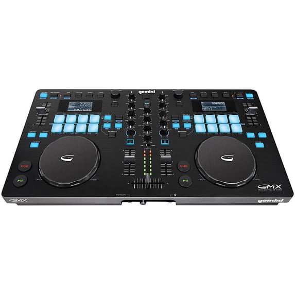 Gemini Sound GMX Professional 2-Channel DJ Mixer, USB Input, Bluetooth ...