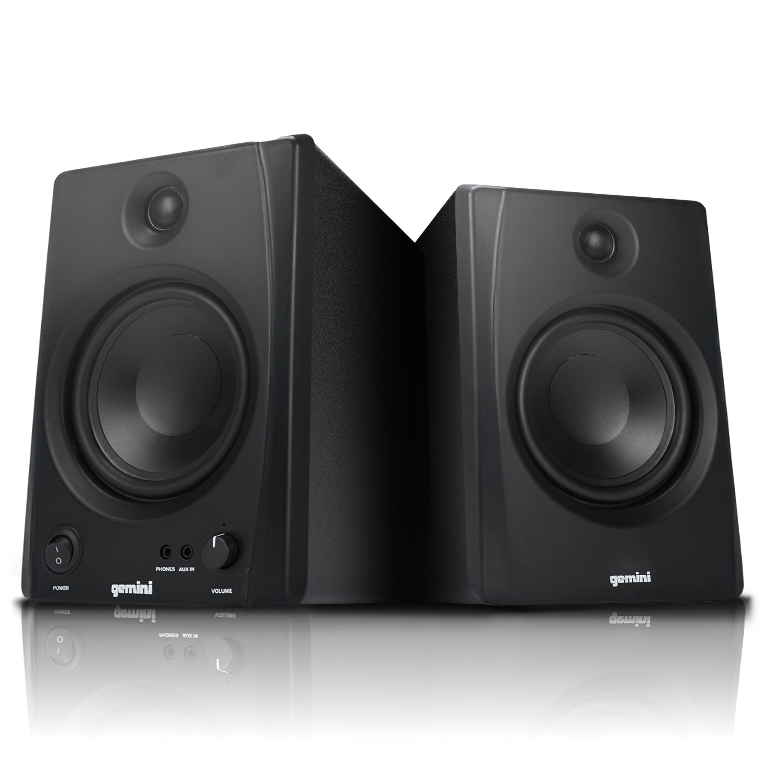 ⁠Gemini Sound SMX-5BT 5" Studio Monitor Speakers with Bluetooth - 200W ...