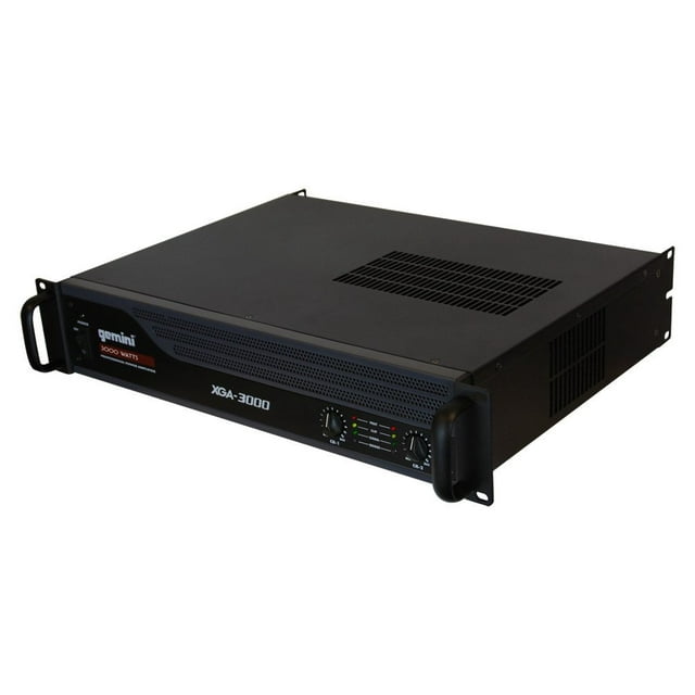 Gemini Sound XGA-3000 Class AB 2X 200W Professional-Grade DJ Amplifier ...