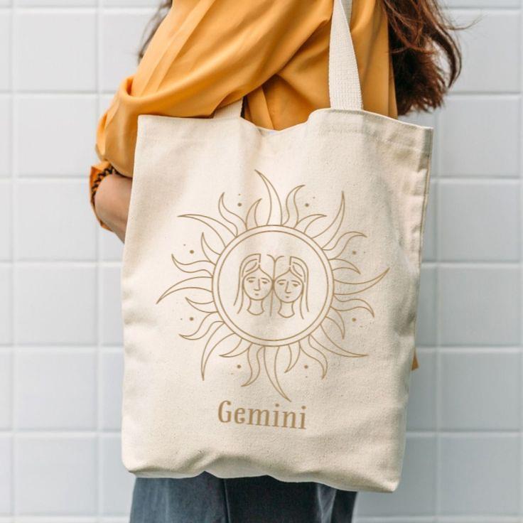 Gemini T Bag, Gemini Zodiac, Gemini Gifts, Astrology, Zodiac Gifts ...