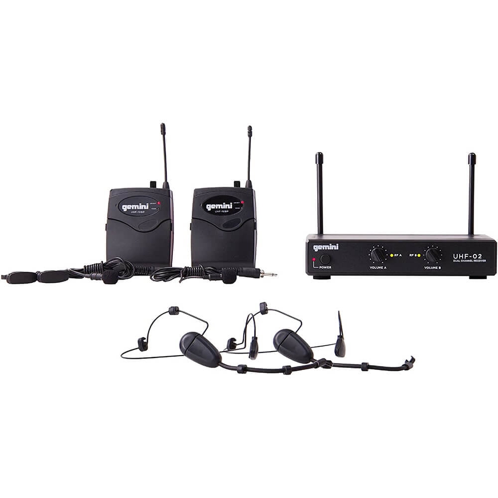 Gemini Professional Audio Equipment UHF Series UHF-02HL-S12 ...
