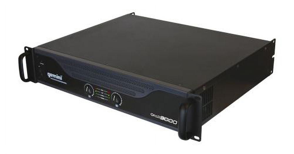 Gemini XP-3000 1500 Watts Professional Power Amplifier W/ Bridge ...