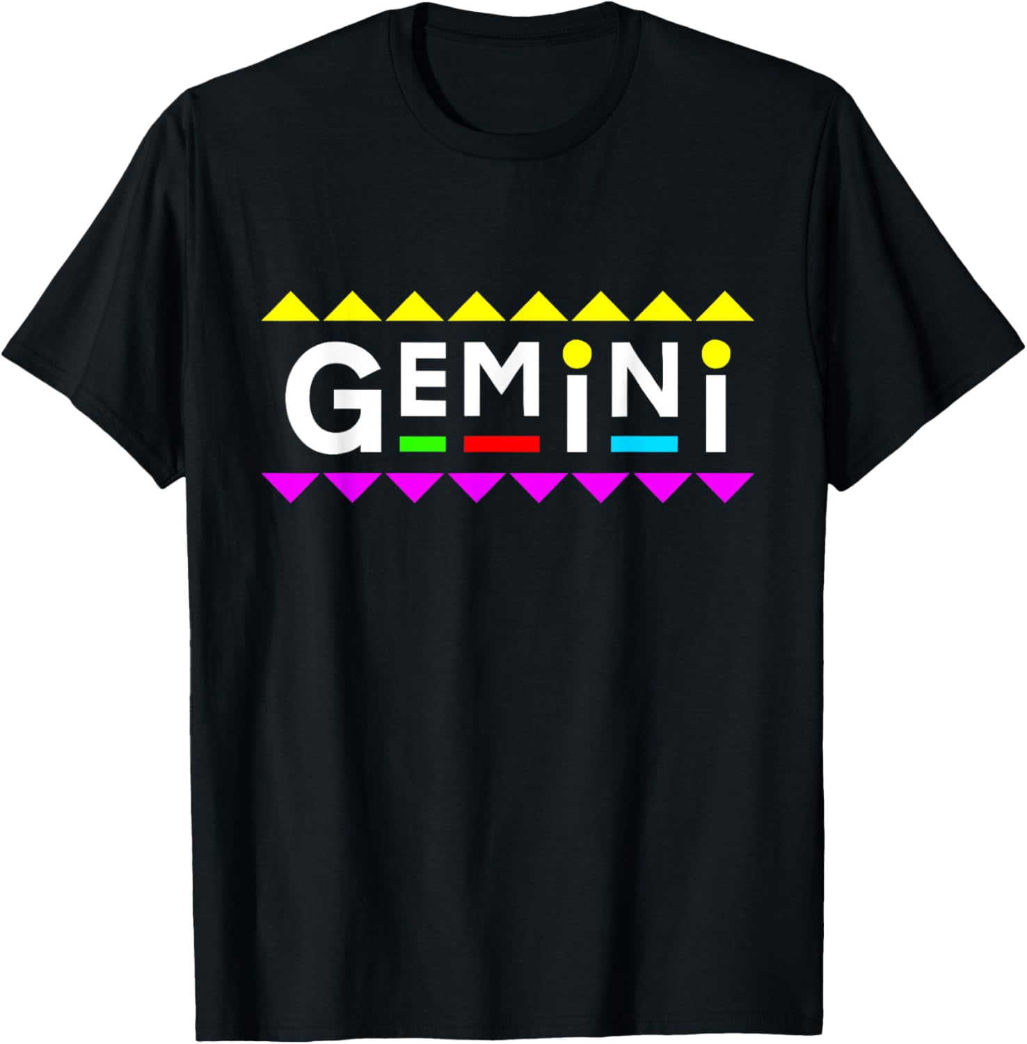 Gemini Zodiac Design 90s Style T-ShirtBrand clothing, men and women can ...