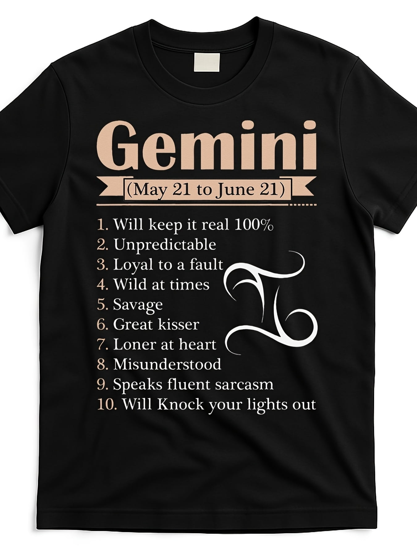 Gemini Zodiac Sign Astrology May June Birthday [Cool Design] Street ...