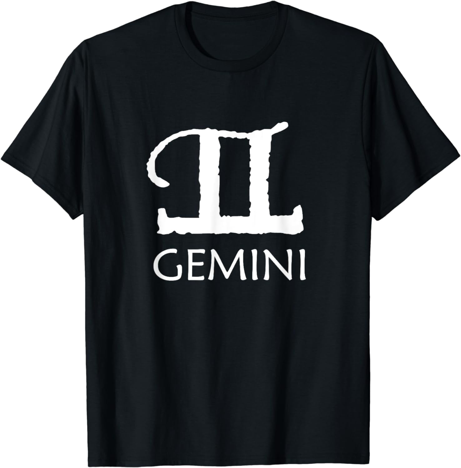 Gemini Zodiac Sign Constellation Star May June Birthday Cotton T-Shirt ...