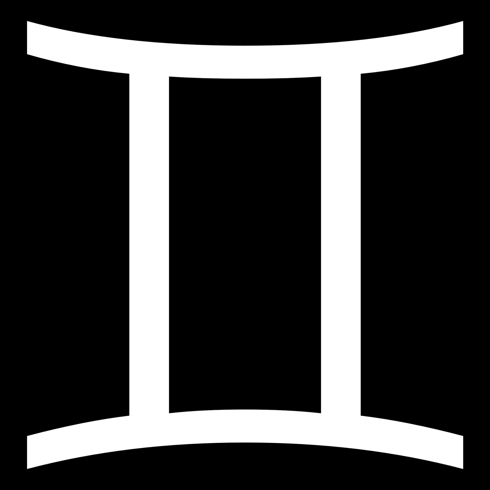 Gemini Zodiac Sign Logo Car Astrological Astrology Sticker Decal 4 ...