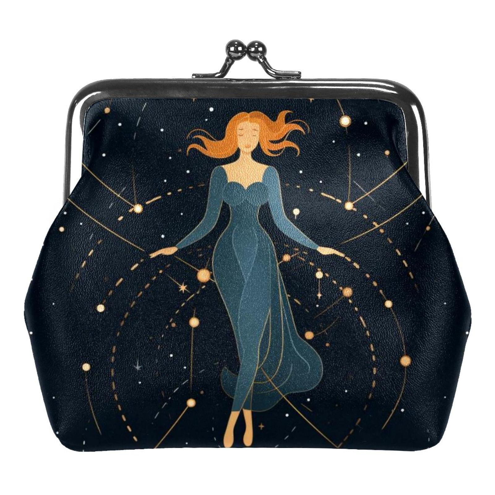 Gemini Zodiac Signs Coin Purses Mini Wallets Vintage Pouch Bags for ...
