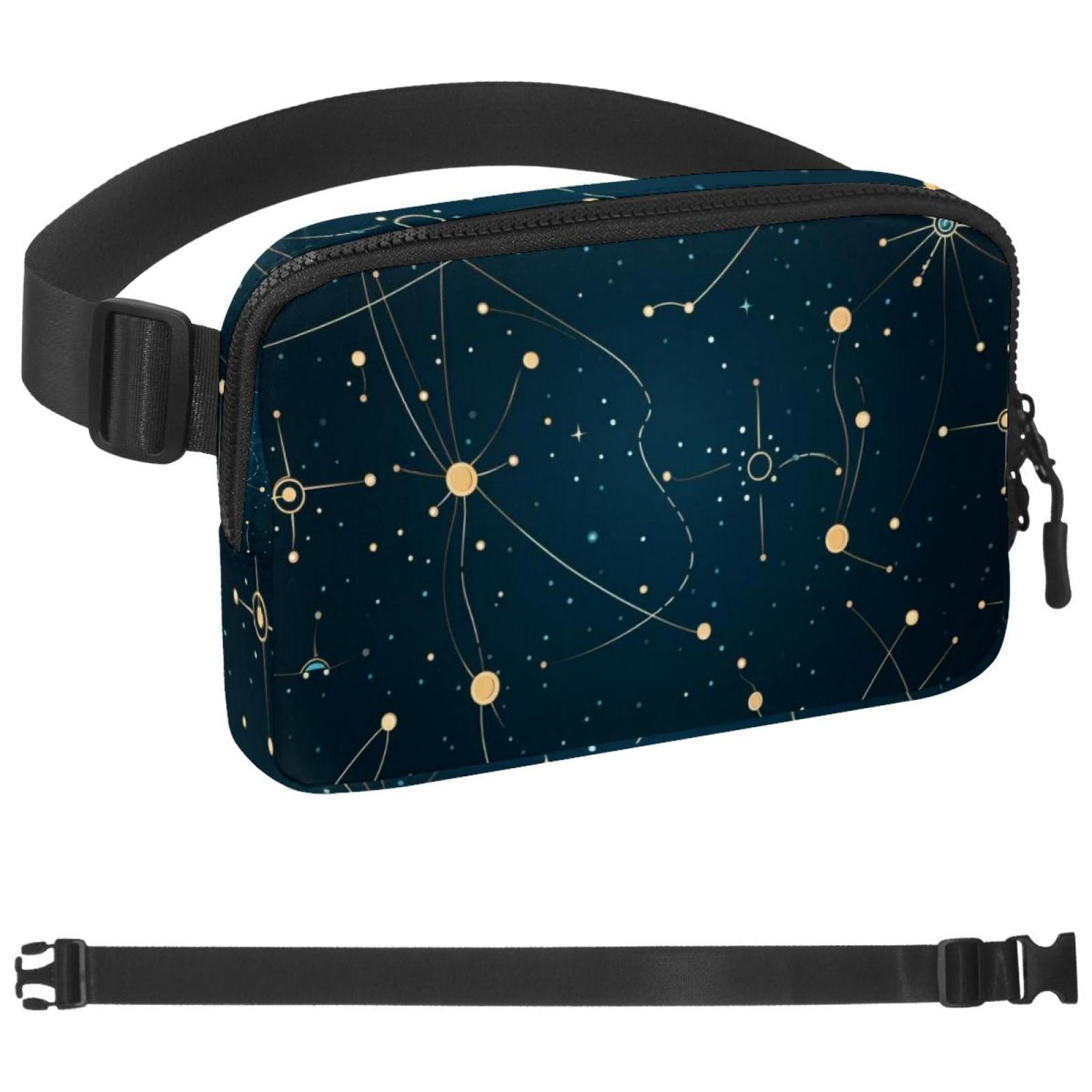 Gemini Zodiac Signs Fanny Pack for Men Women Hiking Waist Bag Pack ...