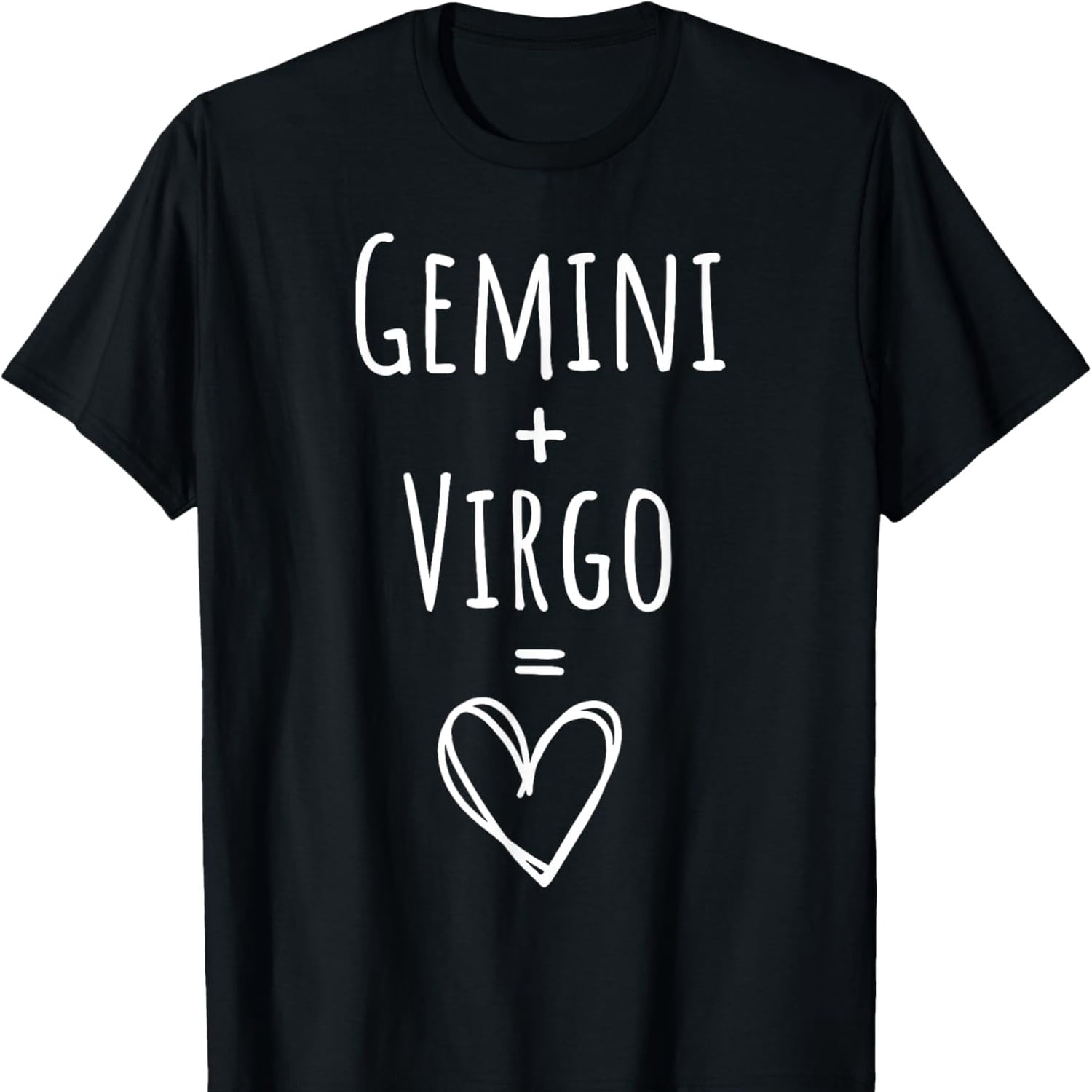 Gemini and Virgo Couple Matching Zodiac Sign T-S1Hirt - Walmart.com