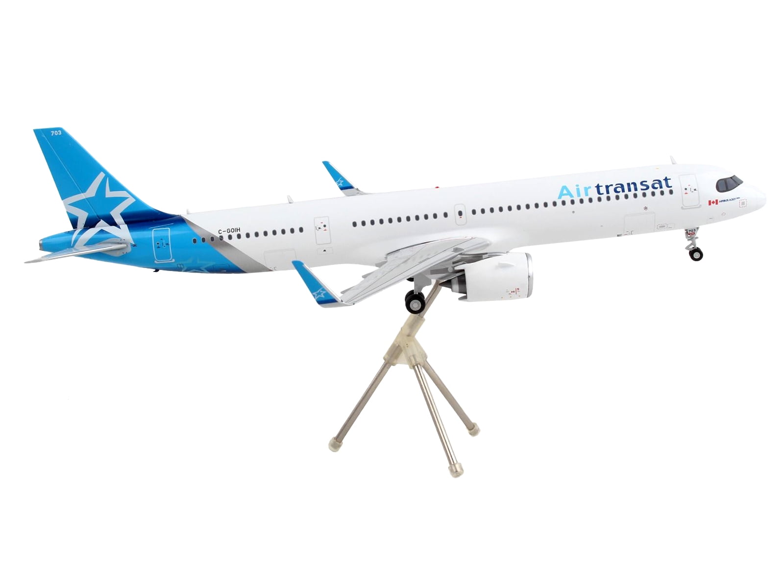 Gemini200 1-200 Scale No.C-Goih Reg Air Transat A321Neo Model Airplane ...