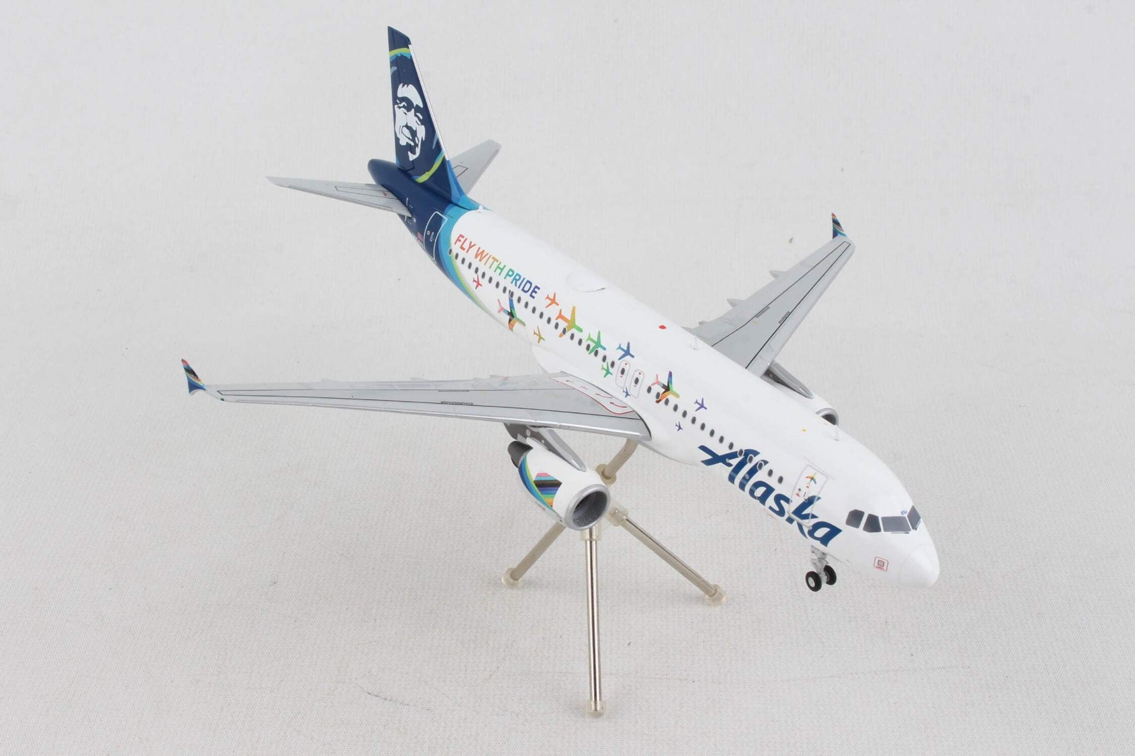 Airbus A320 Commercial Aircraft "Alaska Airlines - Fly With Pride ...