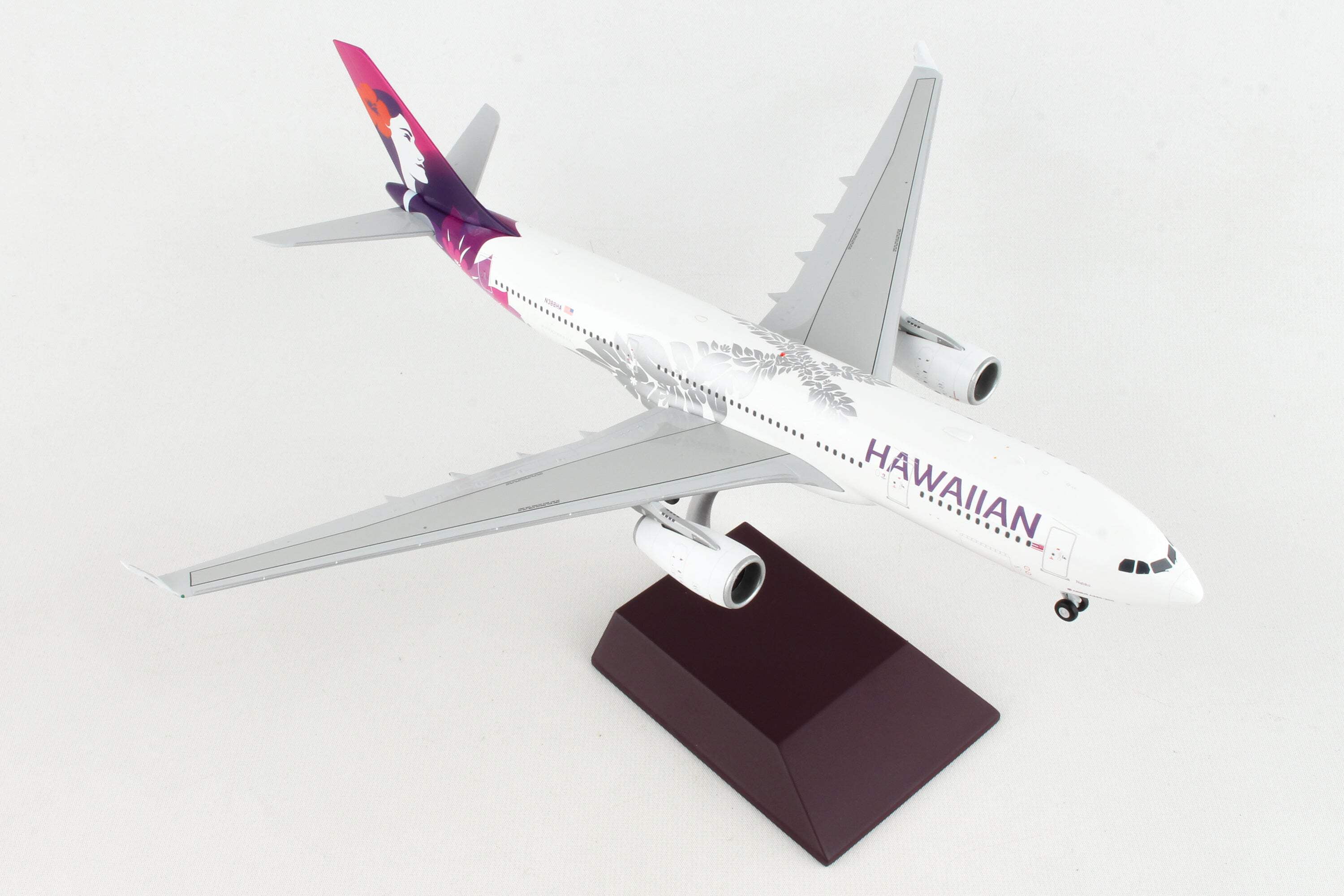 Airbus A330-200 Commercial Aircraft "Hawaiian Airlines" White with ...