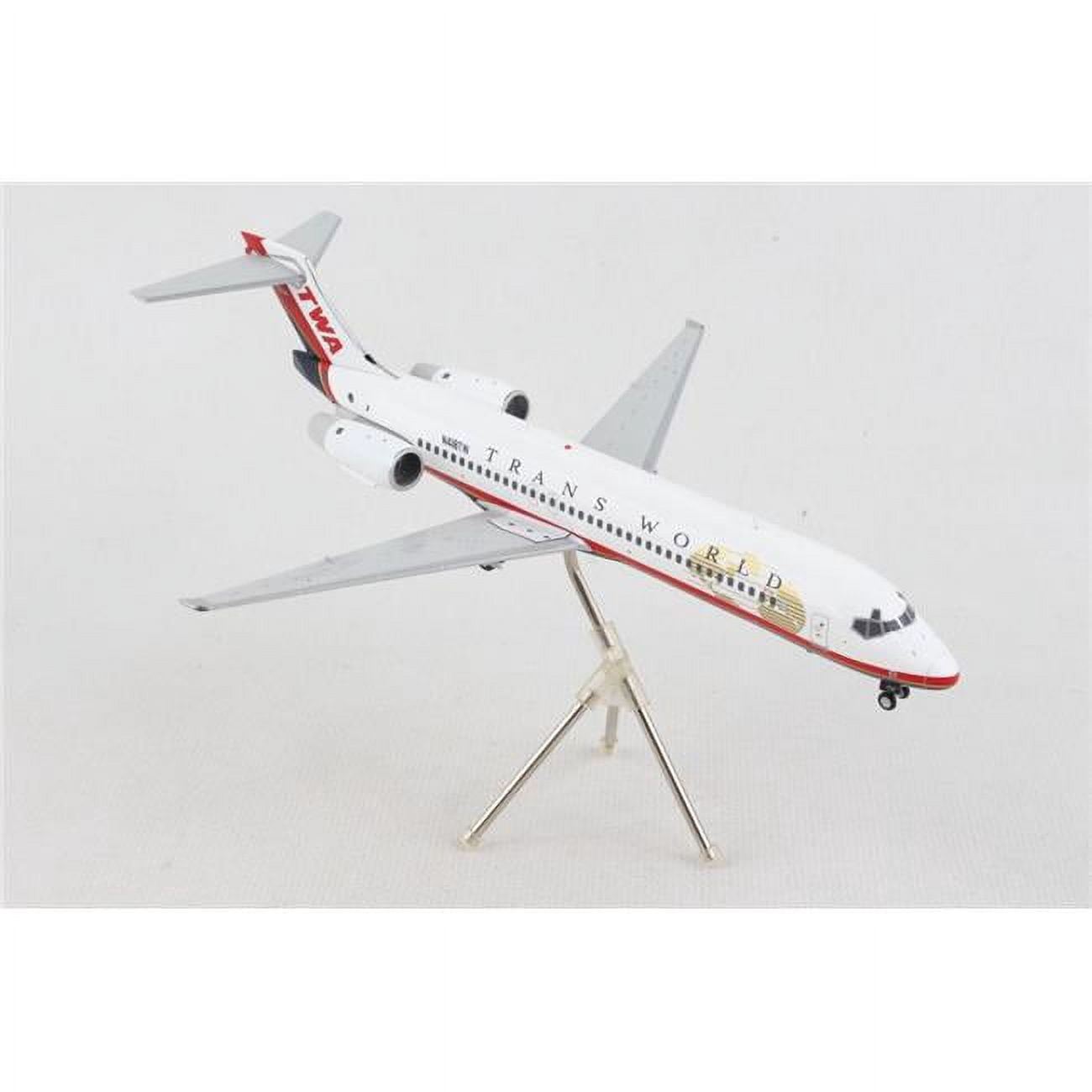 Gemini200 G2TWA1005 1-200 Scale Registration No.N418TW TWA 717 Model ...
